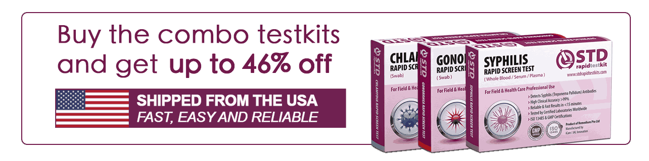 STD Home Test Kit Combo Packages – Test Different STDs At-Home ...