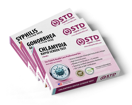 Chlamydia, Gonorrhea & Syphilis Home Test Kit – Discreet USA Shipping