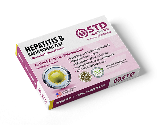 Hepatitis B Home Test Kit - Instant Results in Minutes, Discreet ...