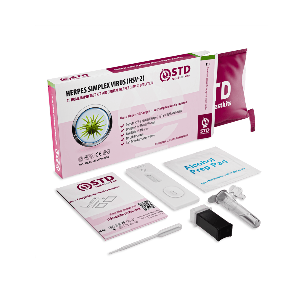 Complete STD At-Home Rapid Self-Test Kit for 7 Infections