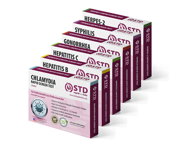 STD Home Test Kit Combo Packages – Test Different STDs At-Home ...