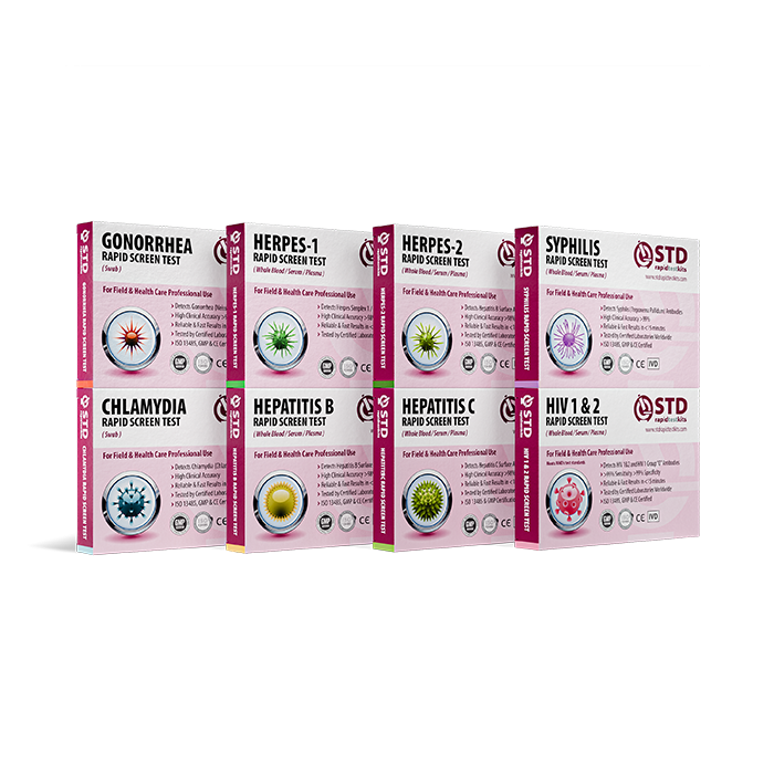 STD Home Test Kit Combo Packages – Test Different STDs At-Home ...