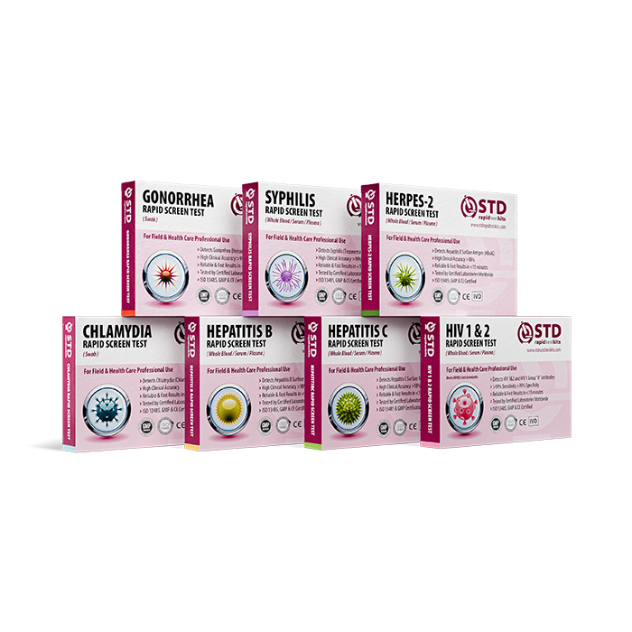 STD Home Test Kit Combo Packages – Test Different STDs At-Home ...