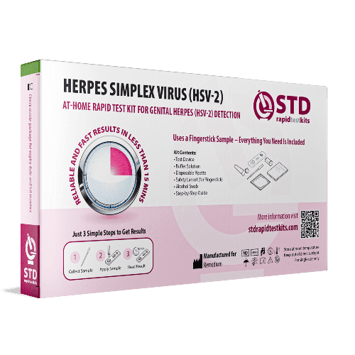 Genital Herpes-2 At-Home Rapid Self-Test Kit