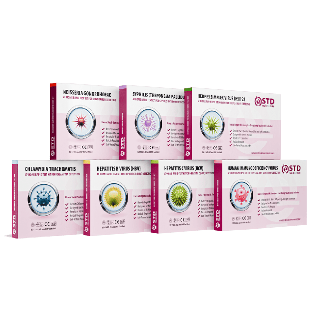 Chlamydia & Gonorrhea 2-in-1 At-Home Rapid Test Kit